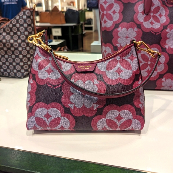 kate spade | Bags | Kate Spade Spade Flower Monogram Reece Small ...